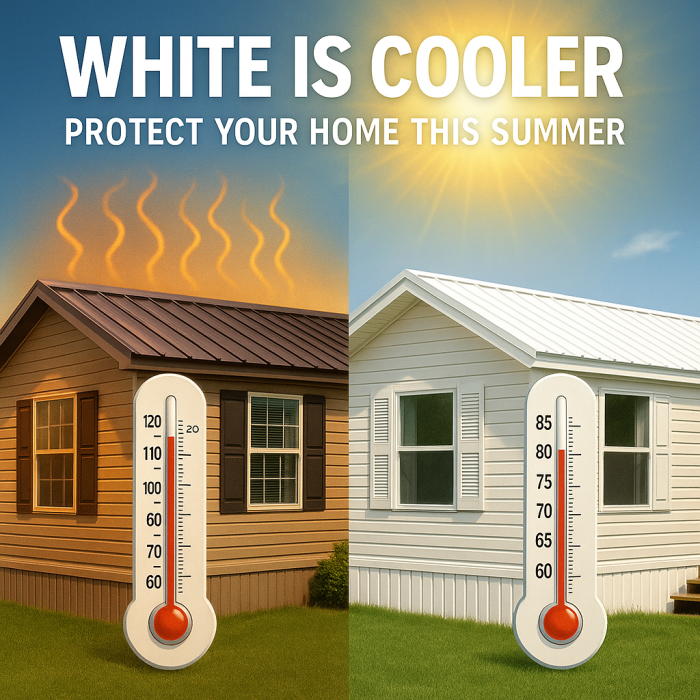 July Heat: Why White Perma-Roof Panels Are the Coolest Choice for ...