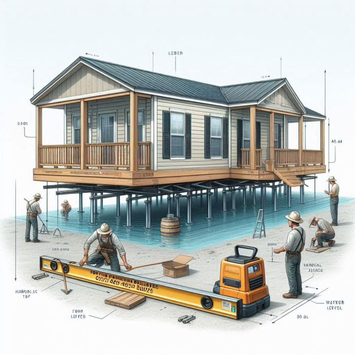 Leveling Mobile Homes